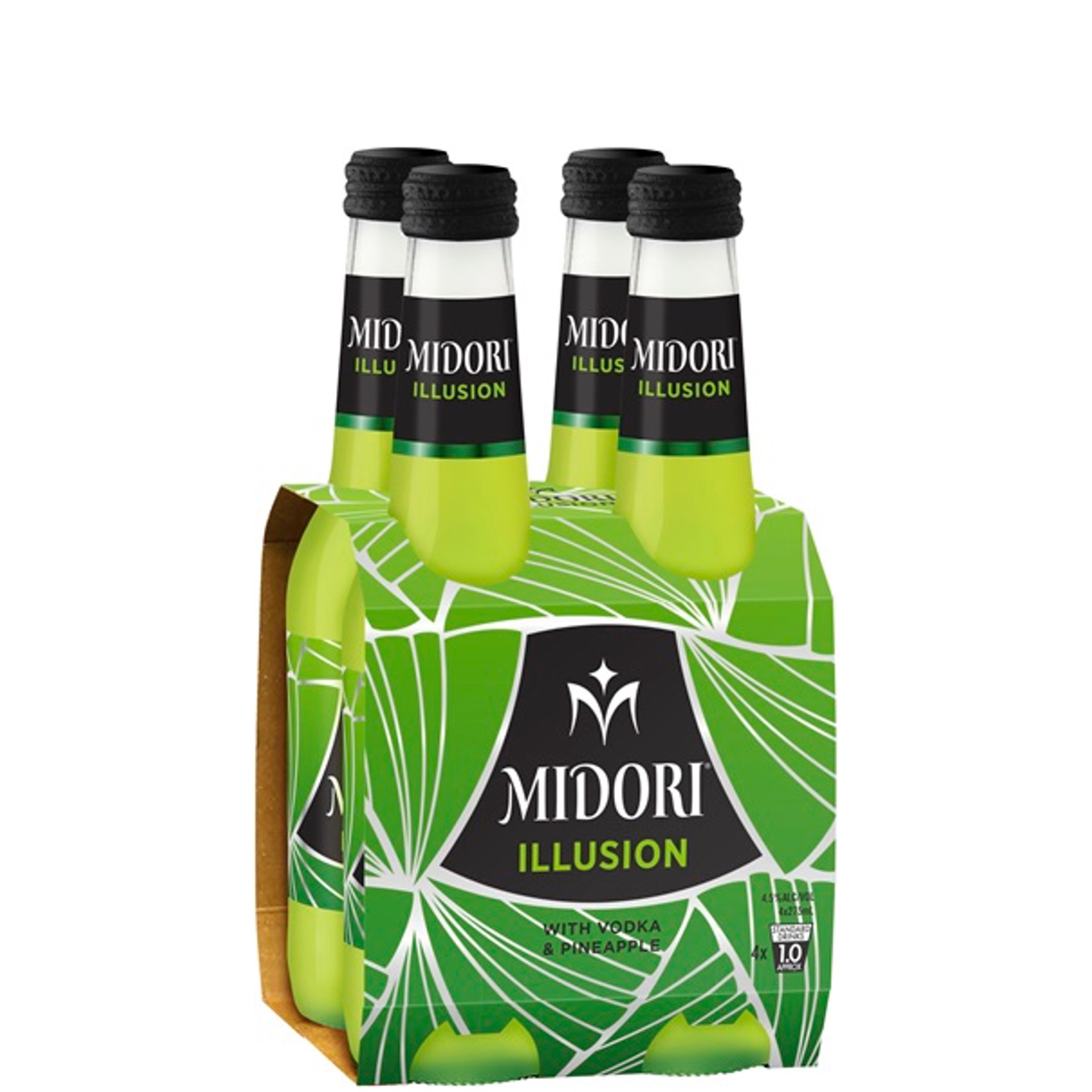 Midori Illusion Bottle 275ml x 4 - Barrelhouse Cellars