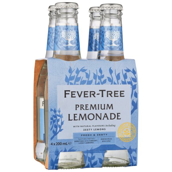 Fever Tree Premium Lemonade 200ml x 4 - Barrelhouse Cellars